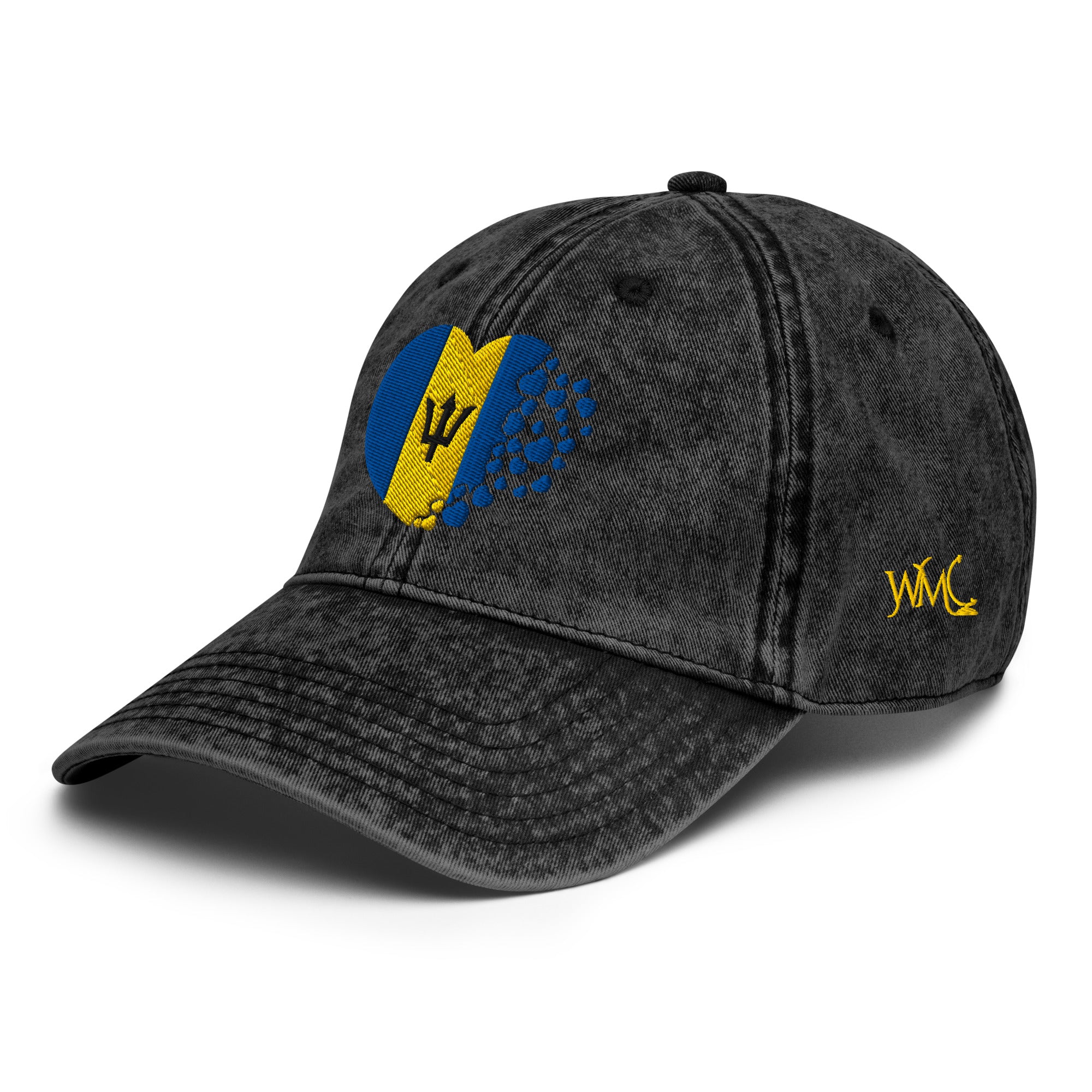 Barbados Flag Vintage Cap – Wears My Cap