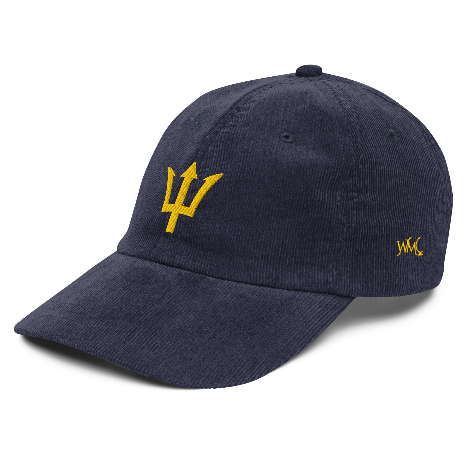 Blue Barbados Trident Corduroy Classic Cap – Wears My Cap
